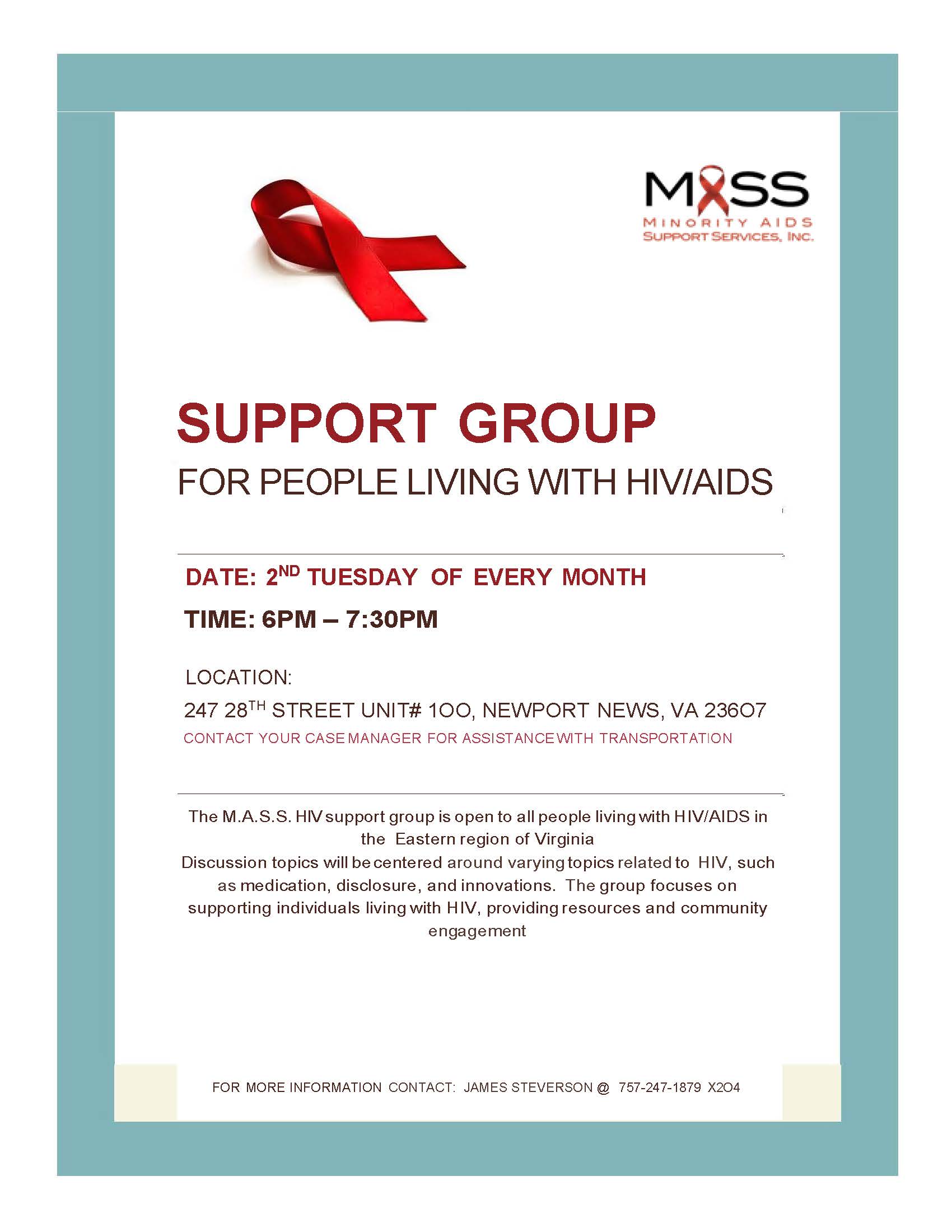 HIV Support Group - Minority Aids Support Services